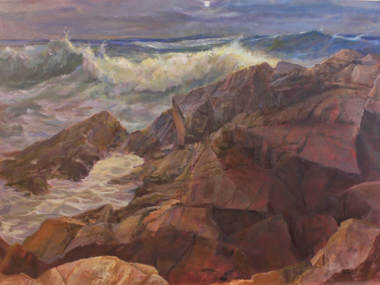 Daily Painting Practice: Painting Maine Seascape