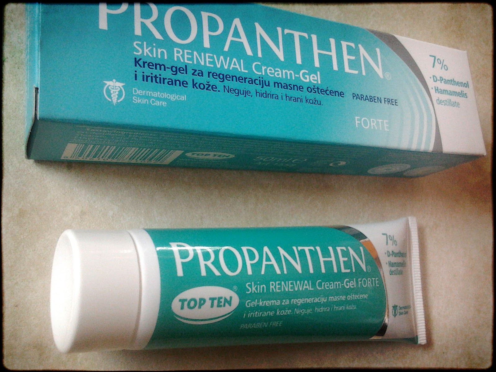 Petraana: TOP TEN Propanthen Skin Renewal Cream-Gel 75ml