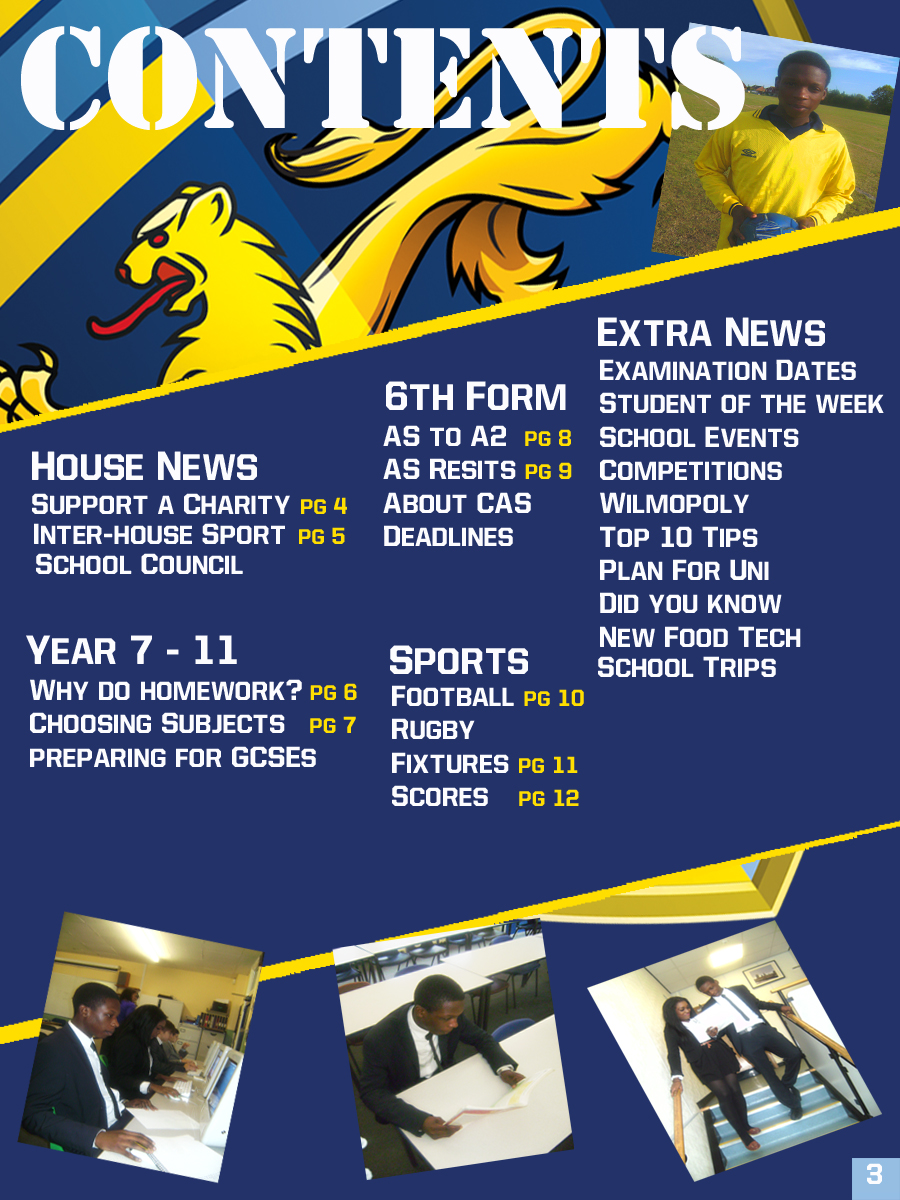 Anthony Kagho: Preliminary Task Content Page