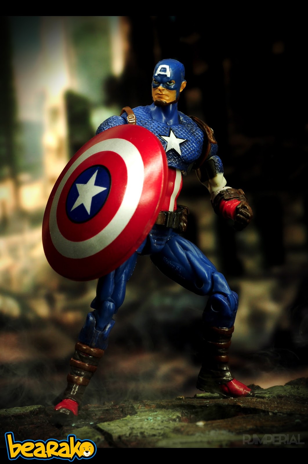 Bearako's Corner: TOY CUSTOM: Captain America (modern / concept)
