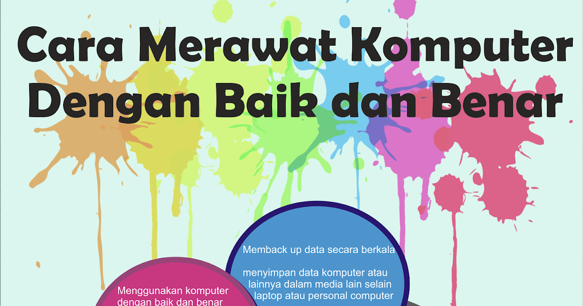 gettrick: infografik cara merawat komputer dengan baik dan benar