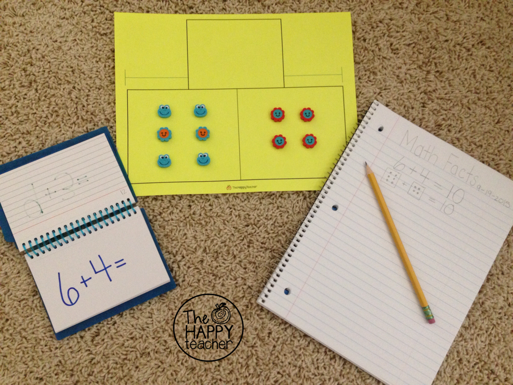 Math Facts Flip Book | TheHappyTeacher