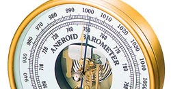 ELECTRICAL: SK - SATO Aneroid Barometer with Thermometer Cat.No.7610-20.
