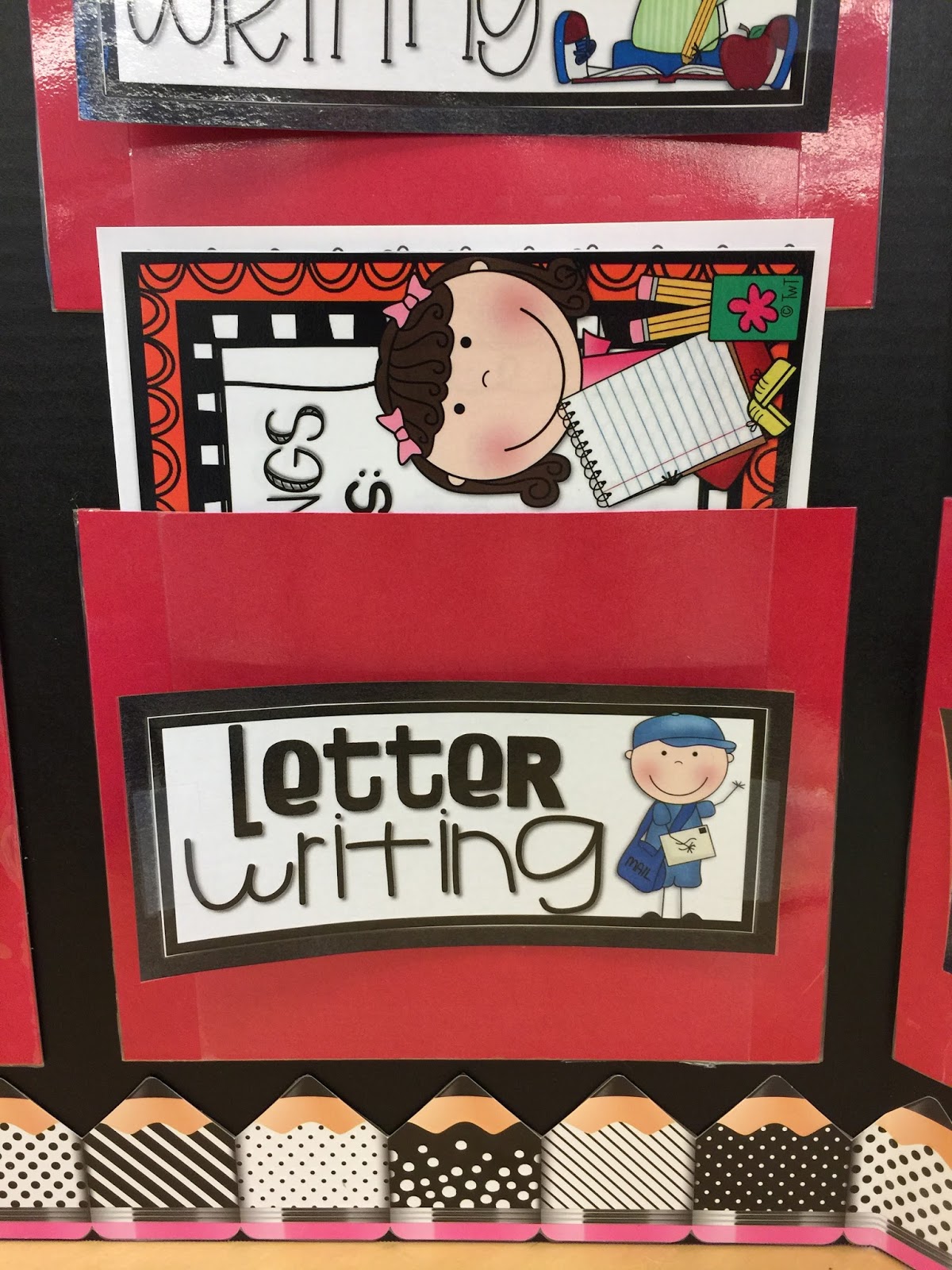 Teaching With Terhune: Writing Center Board with Tons of Activities for ...