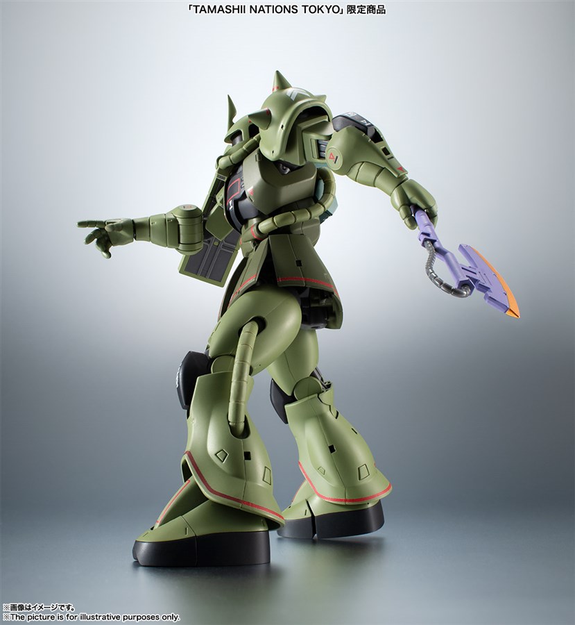 Robot Damashii (SIDE MS) MS-06 Zaku II ANIME Ver. - Release Info