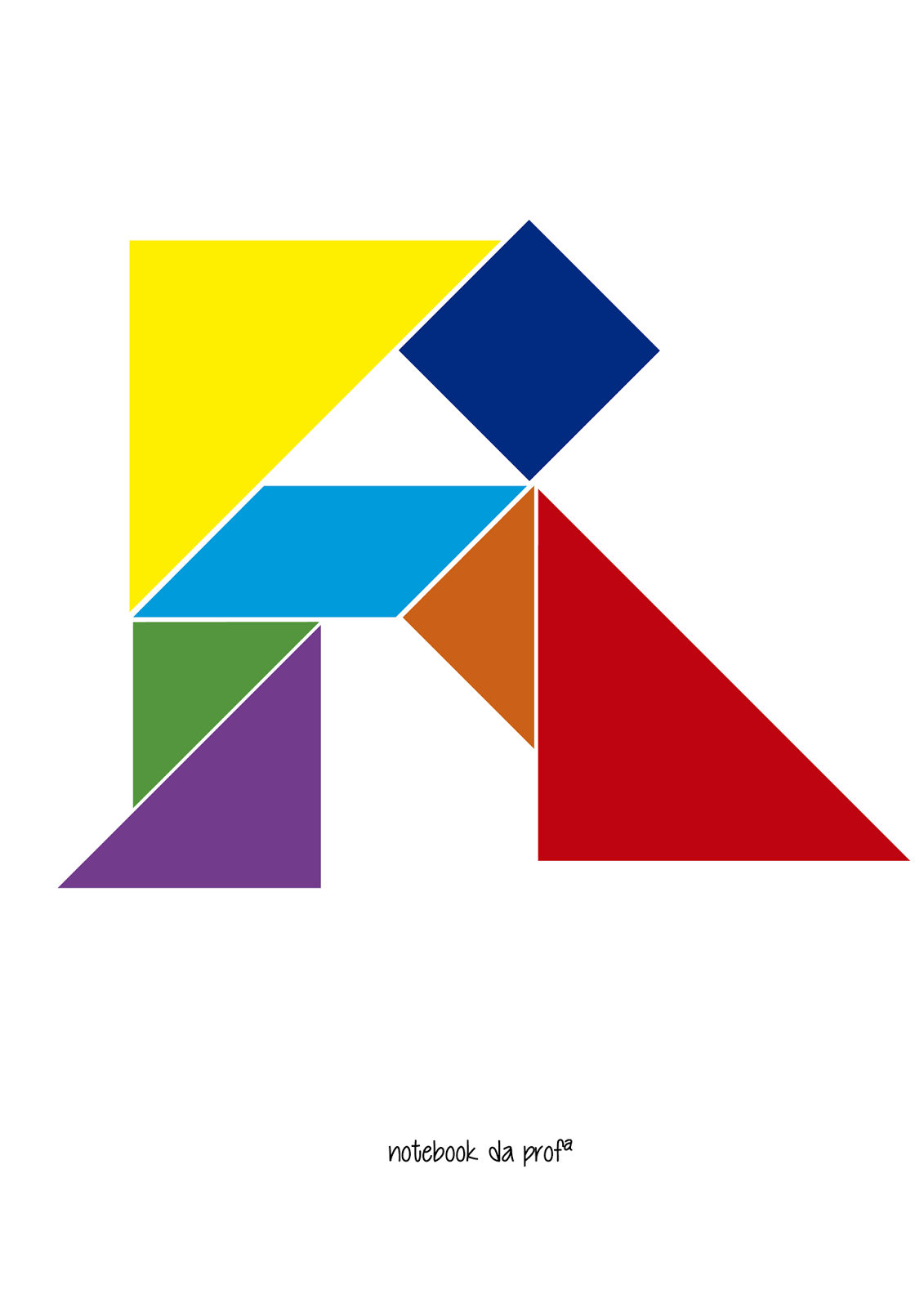 Alfabeto Tangram - Notebook da Profª | Professores Compartilhando ...