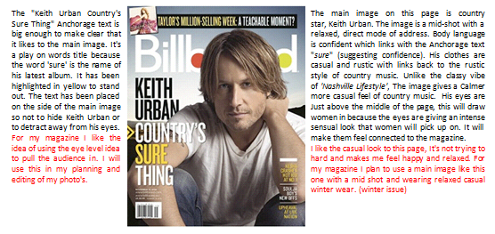 AS Media Coursework: Music Magazine Cover