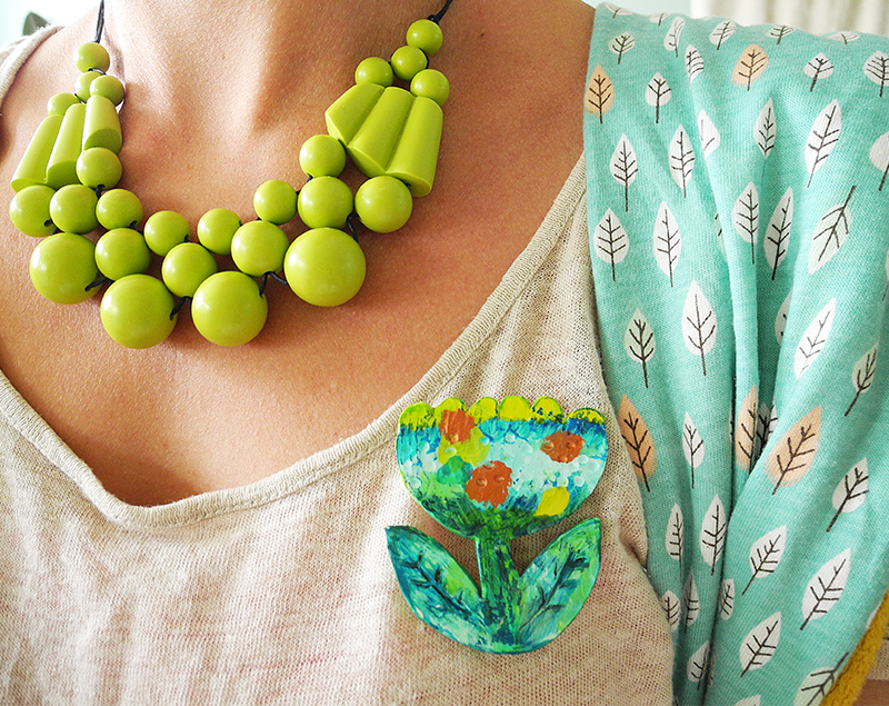 Jules Madden: New Modern Style Brooches/ Pins in The Shop