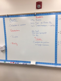 Miss Grandbois' Spanish Class