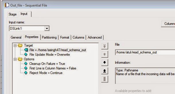 Nuts & Bolts of DataStage: Read Sequential File with SCHEMA file