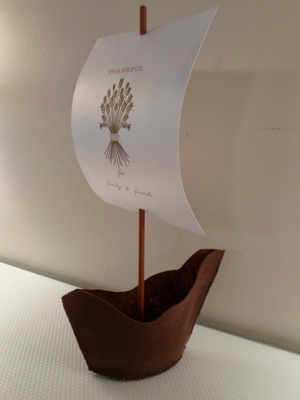 cheriesparetime: Felt Mayflower Boat