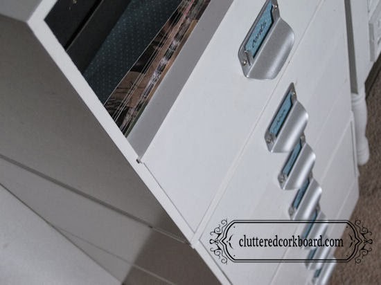 My Craft Room Reveal... - Cluttered CorkBoard