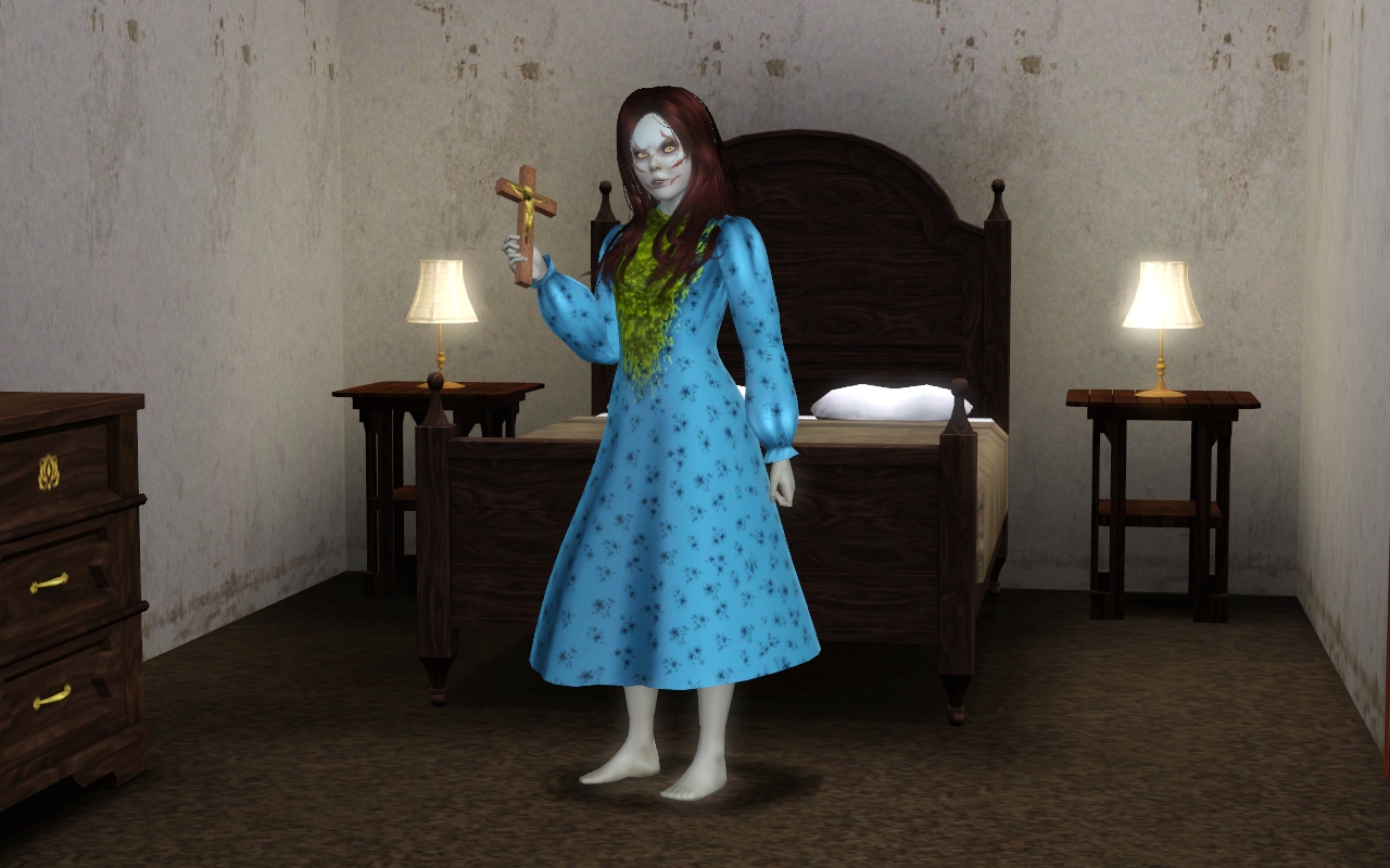 Sil Fantasy: Regan McNeil from the Exorcist Sim