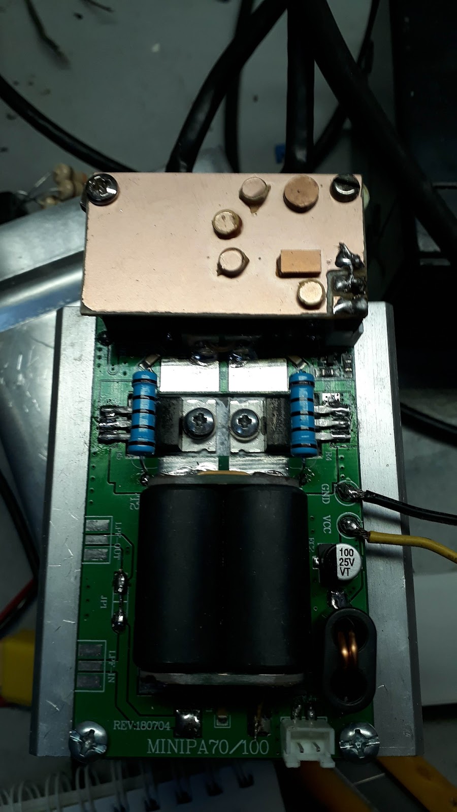 Ciencia & Hobbies: Amplificador MiniPA-70 paso a paso