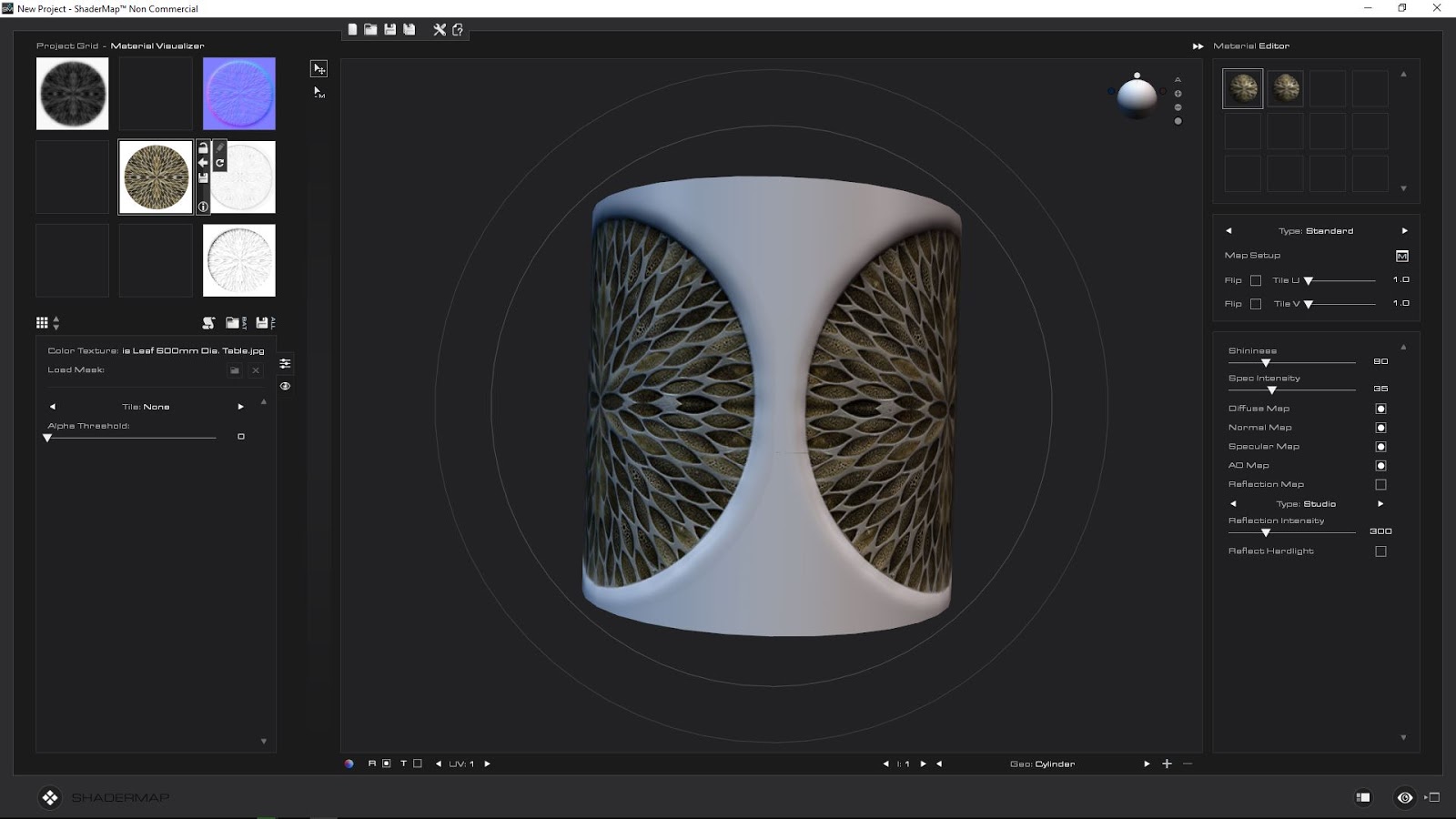 WinskyserinArchSketch: ShaderMap trình tạo textures cho rendering ngon ...