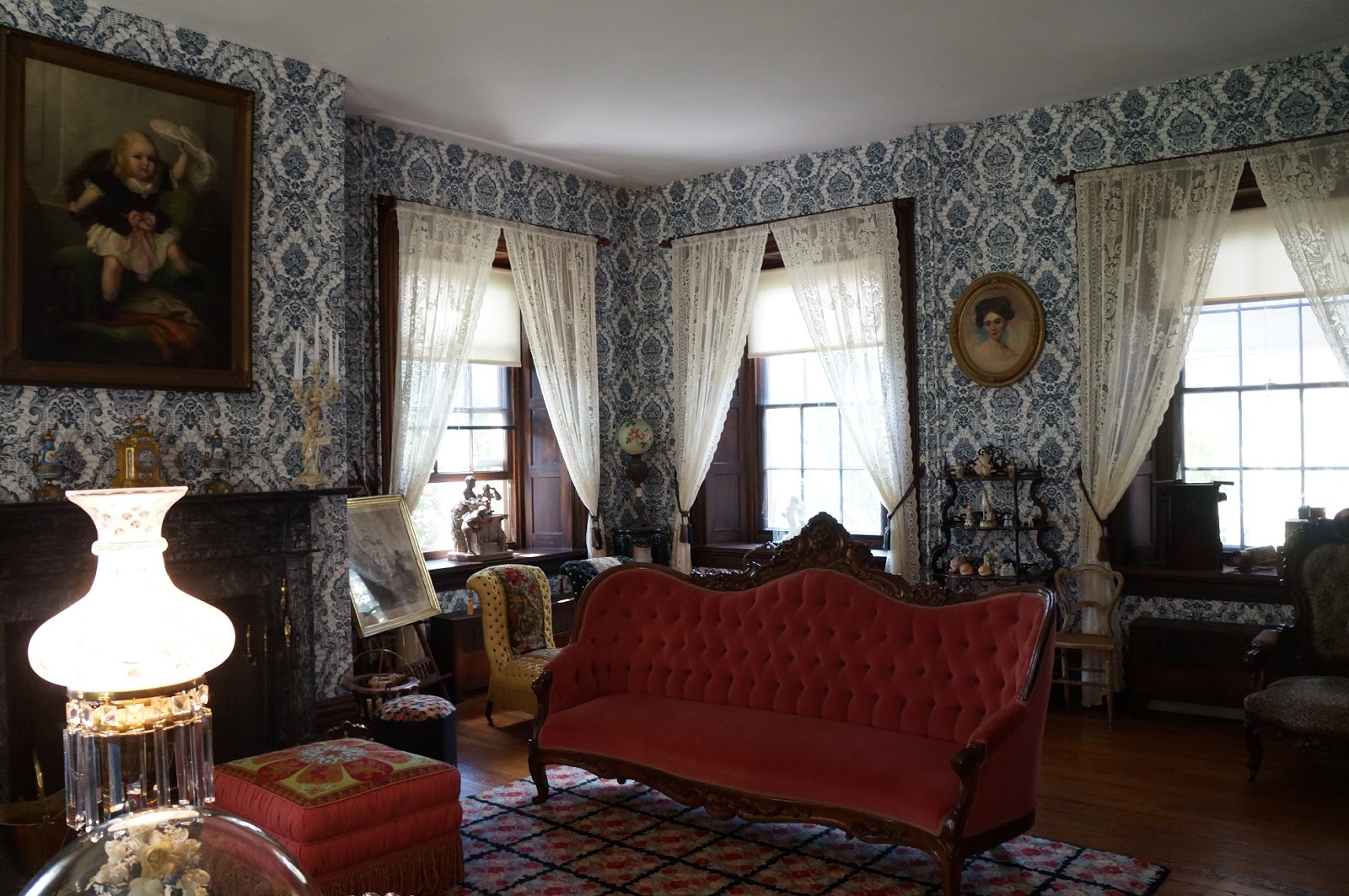 Evan and Lauren's Cool Blog: 8/13/15: Fort Hunter Mansion Tour