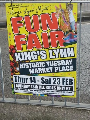 THIS SITE IS ALL ABOUT THE KING LYNN FUN FAIR
