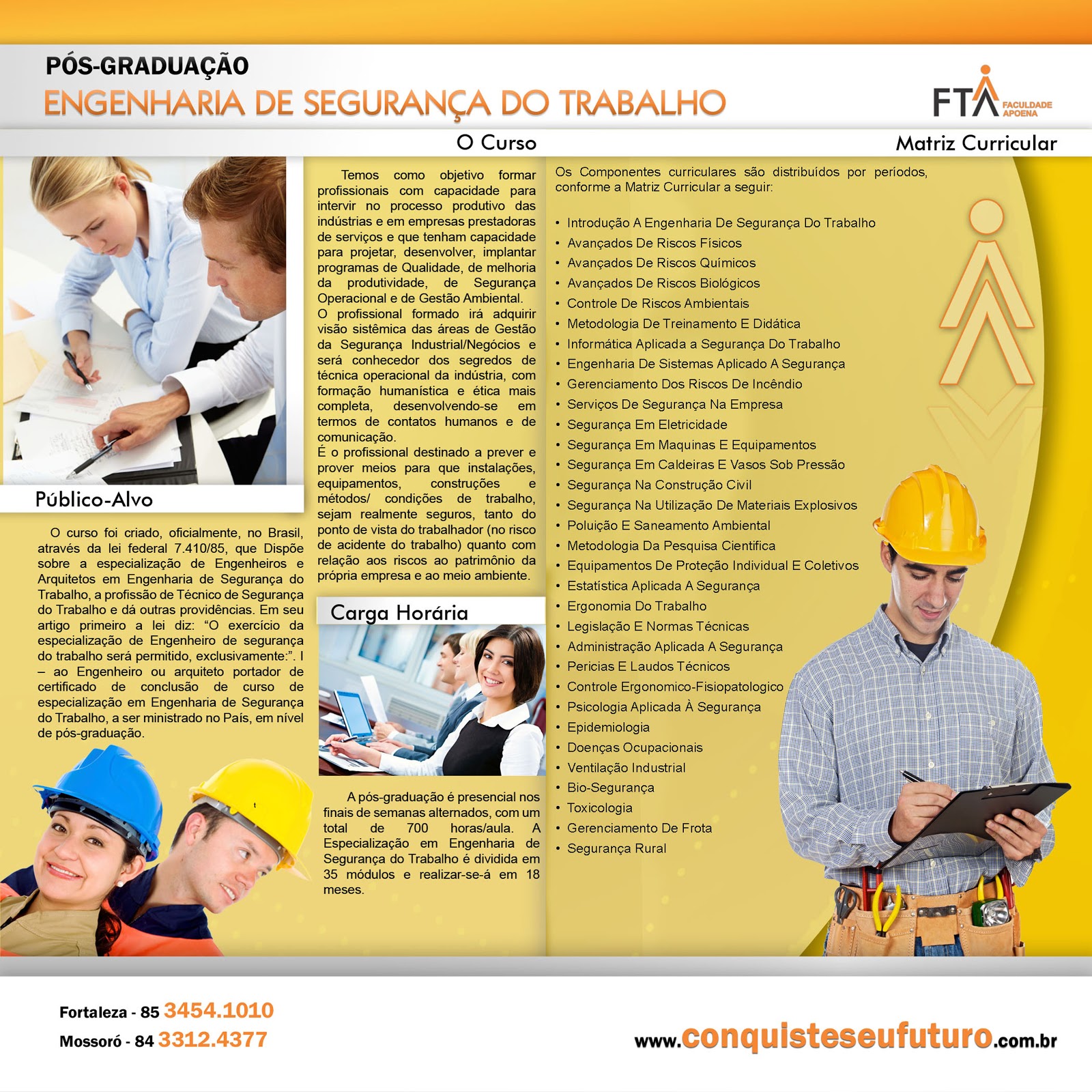 Edilson Publicidade: Folderes - Faculdade Apoena