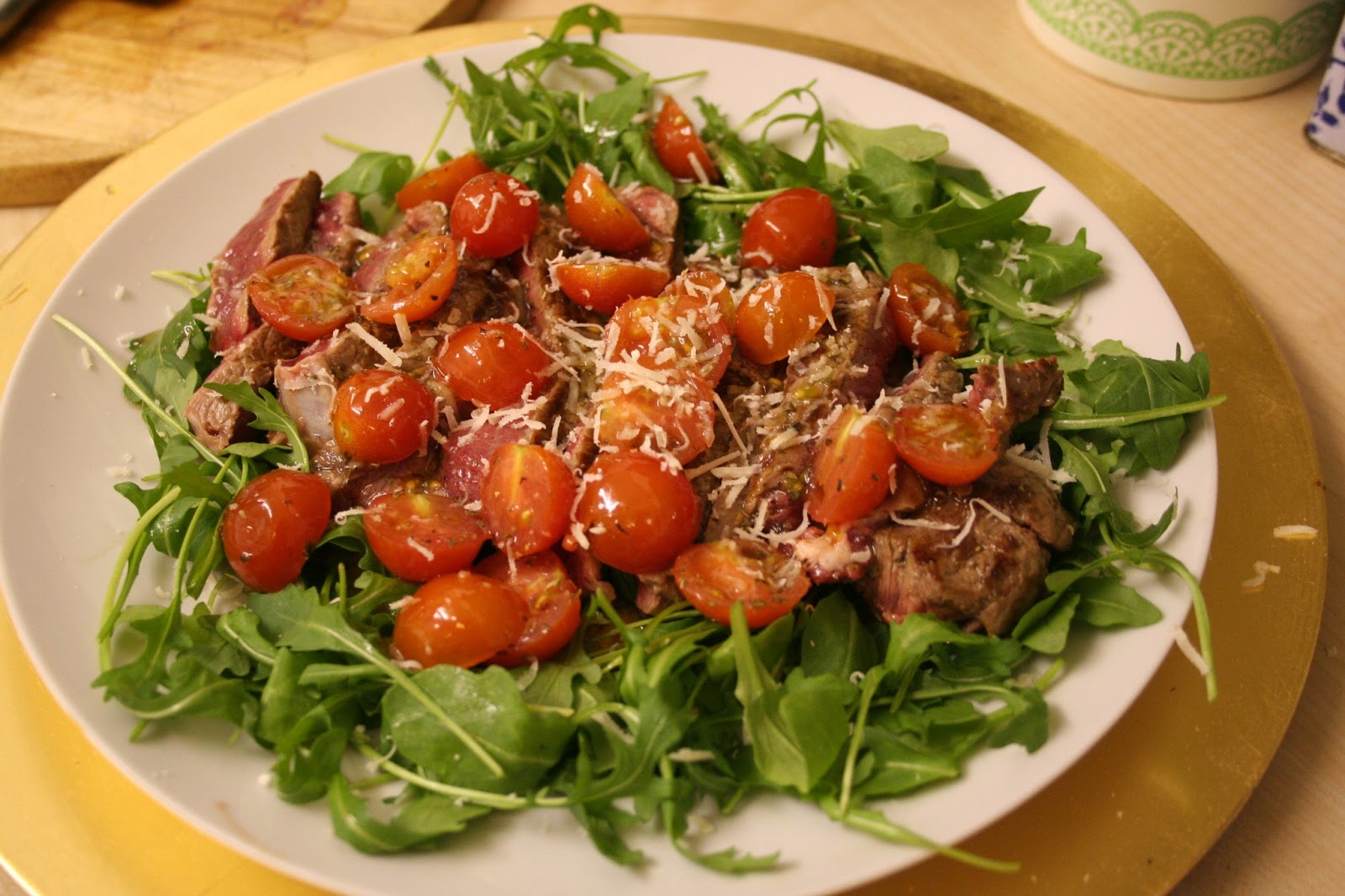 Miss P's Kitchen.: Steak Tagliata for Two