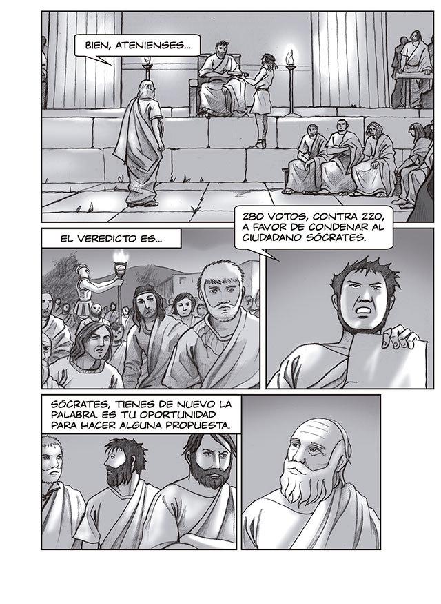 Galicia Comic: La muerte de Sócrates. El manga