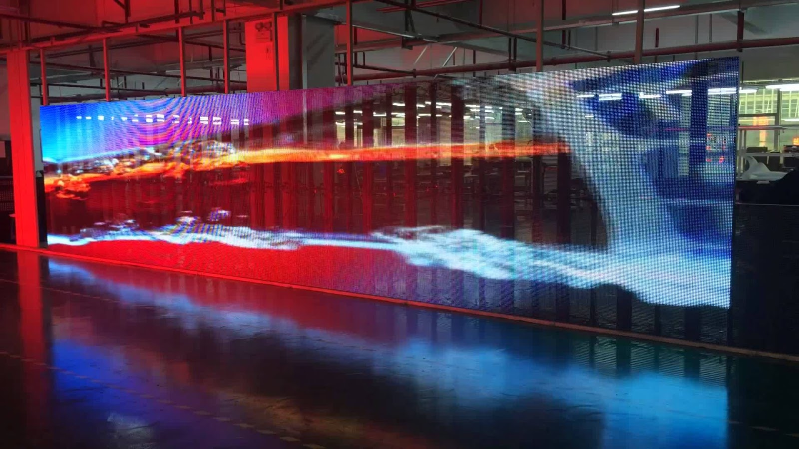 The advantage of the LED transparent screen_by BROSled.com