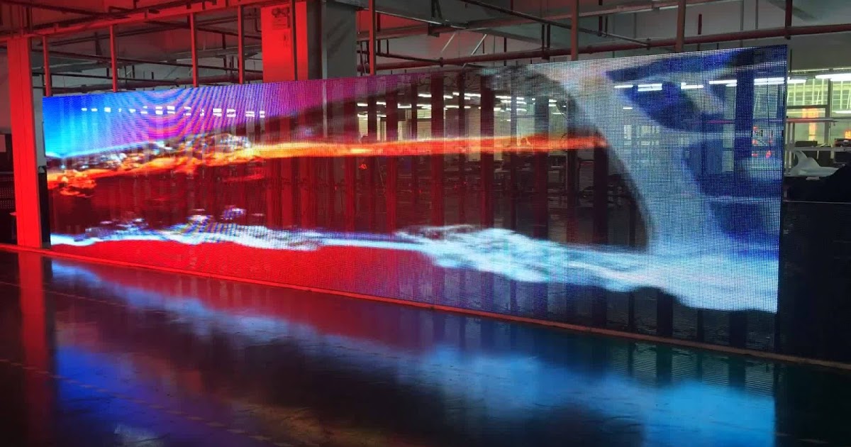 The advantage of the LED transparent screen_by BROSled.com