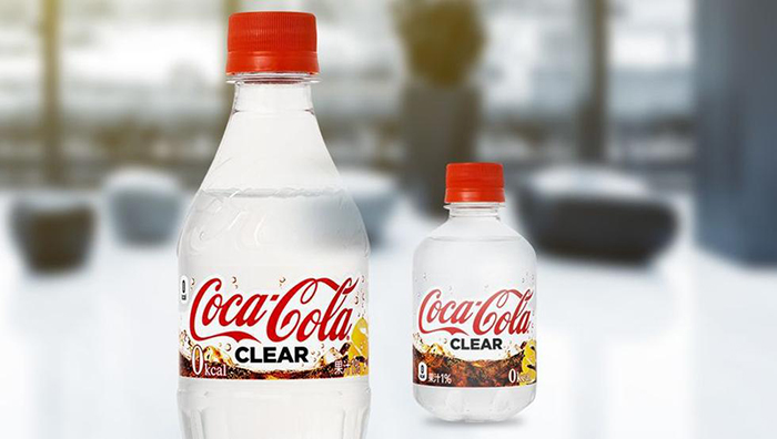 Licor de Cacau: Coca-Cola Clear: transparente feito água mas com gosto ...
