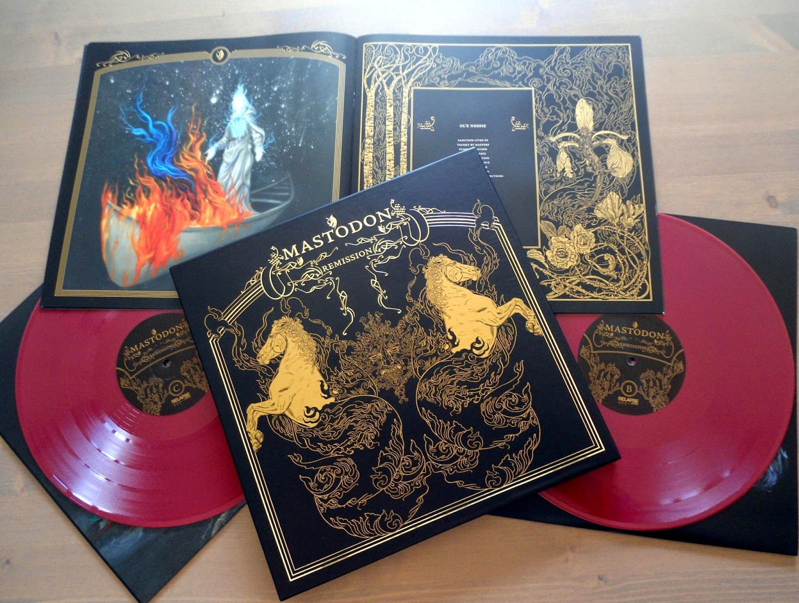 hardcore/metal vinyl: mastodon - remission box set