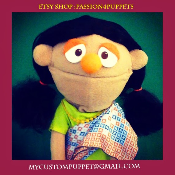 PASSION 4 PUPPETS : Little girl Amazing Custom puppet