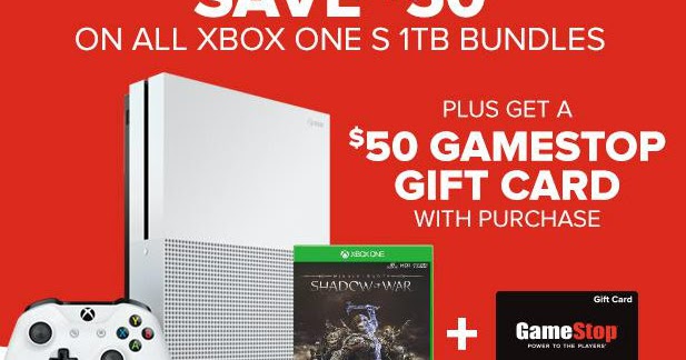 A GEEK DADDY: INCREDIBLE GAMESTOP XBOX ONE S 1TB DEAL