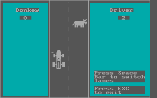 Un ex videogiocatore ci riprova: Guida ai giochi di (vedi sopra) - DONKEY.BAS, Turbo e Racer 1.9