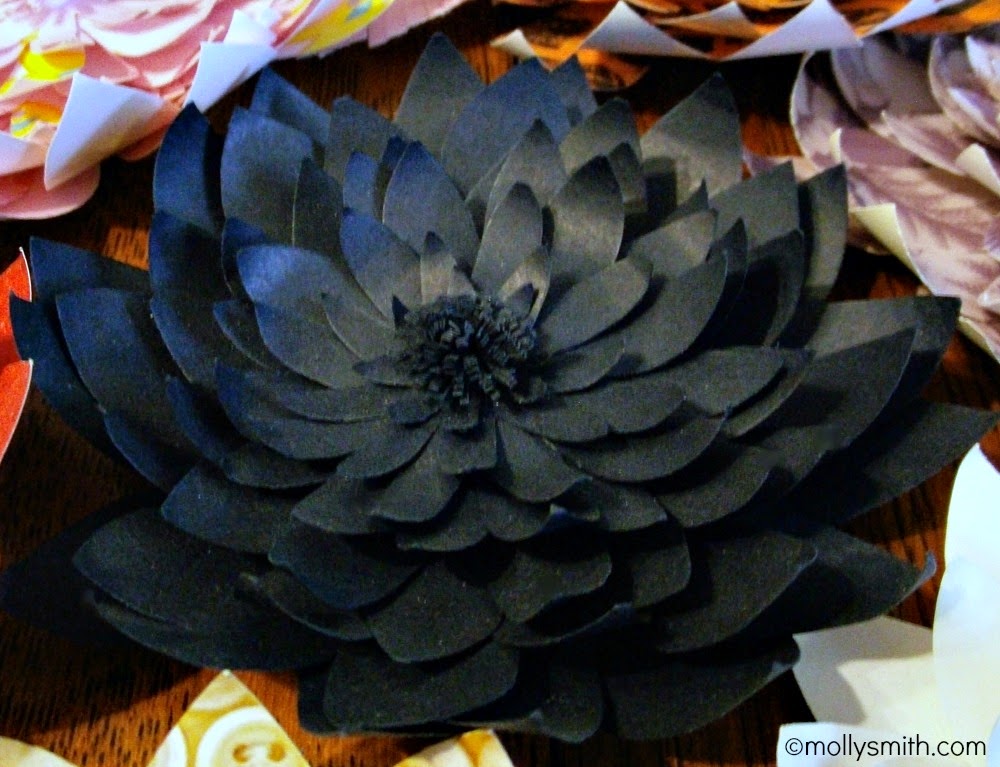 Molly Smith: Handmade Layered Paper Flowers