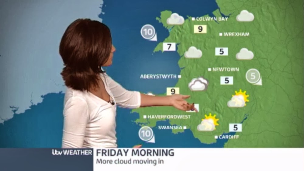 UK Regional News Caps: Lucy Verasamy - ITV Weather
