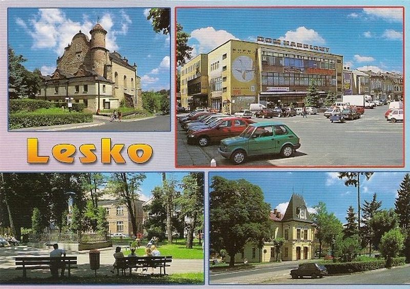 Pocztówkowe podróże po Polsce: LESKO