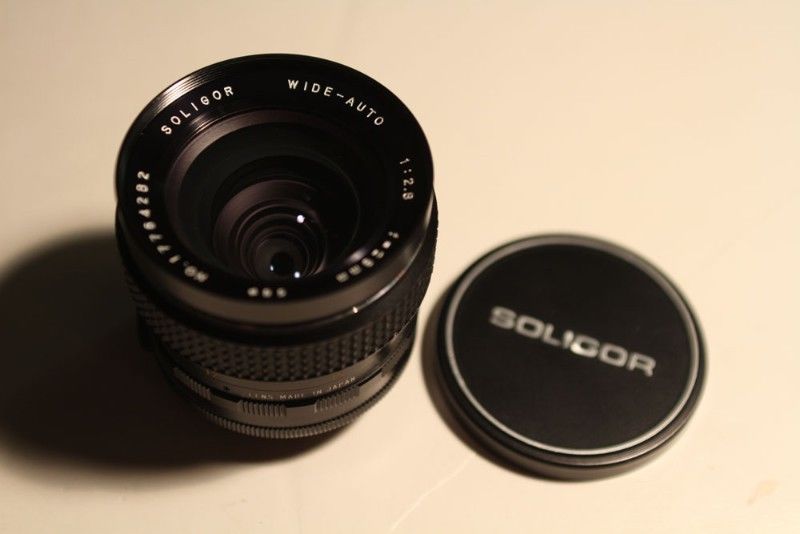 Soligor 28mm f2.8 lens and the photo sample - View and Review