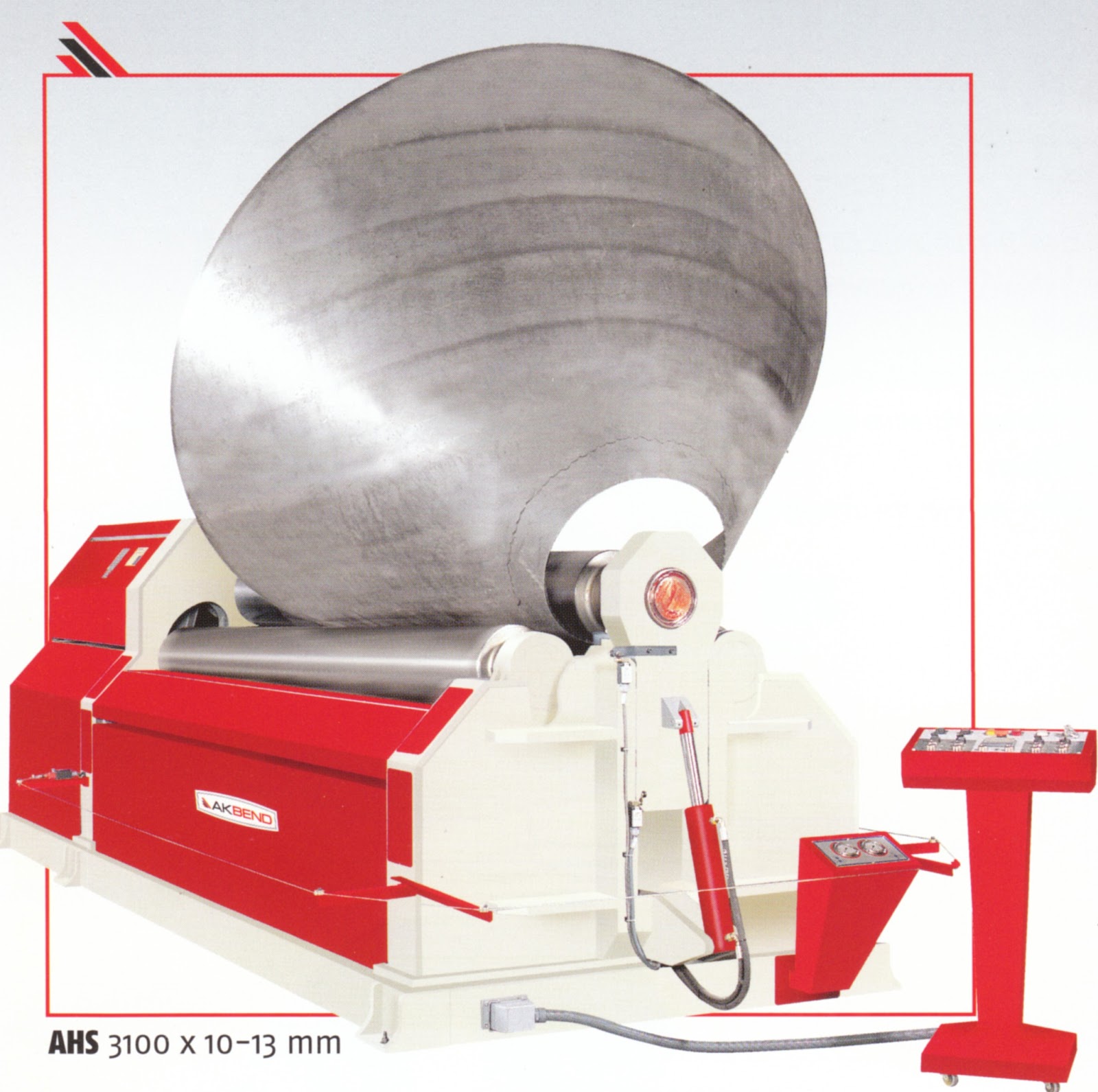 Mesin Fabrikasi Logam: Mesin Bending Roll (Roll Plat, Gulung Plat)