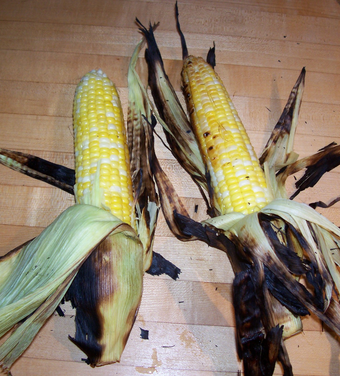 Grilled Sweet Corn – Susan's Cooking School