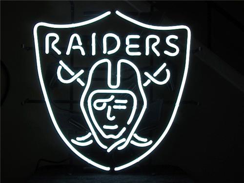 Wiki Neon Sign Blog: NFL Oakland RAIDERS Football Beer Bar Neon Light ...