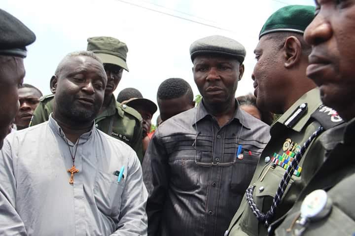 IGP Solomon Arase visits the area disrupted by Fulani Herdsmen (Photos)