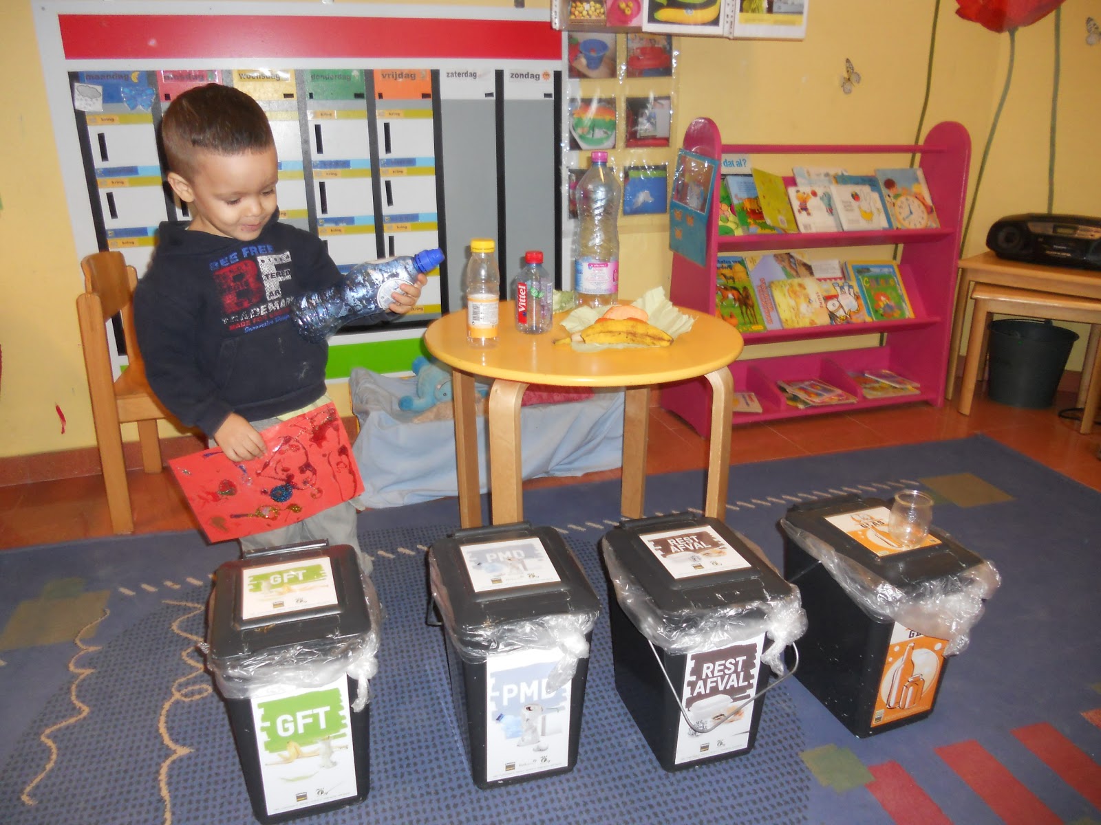 Welkom in de vlinderklas: Thema afval: leren sorteren, respectvol ...