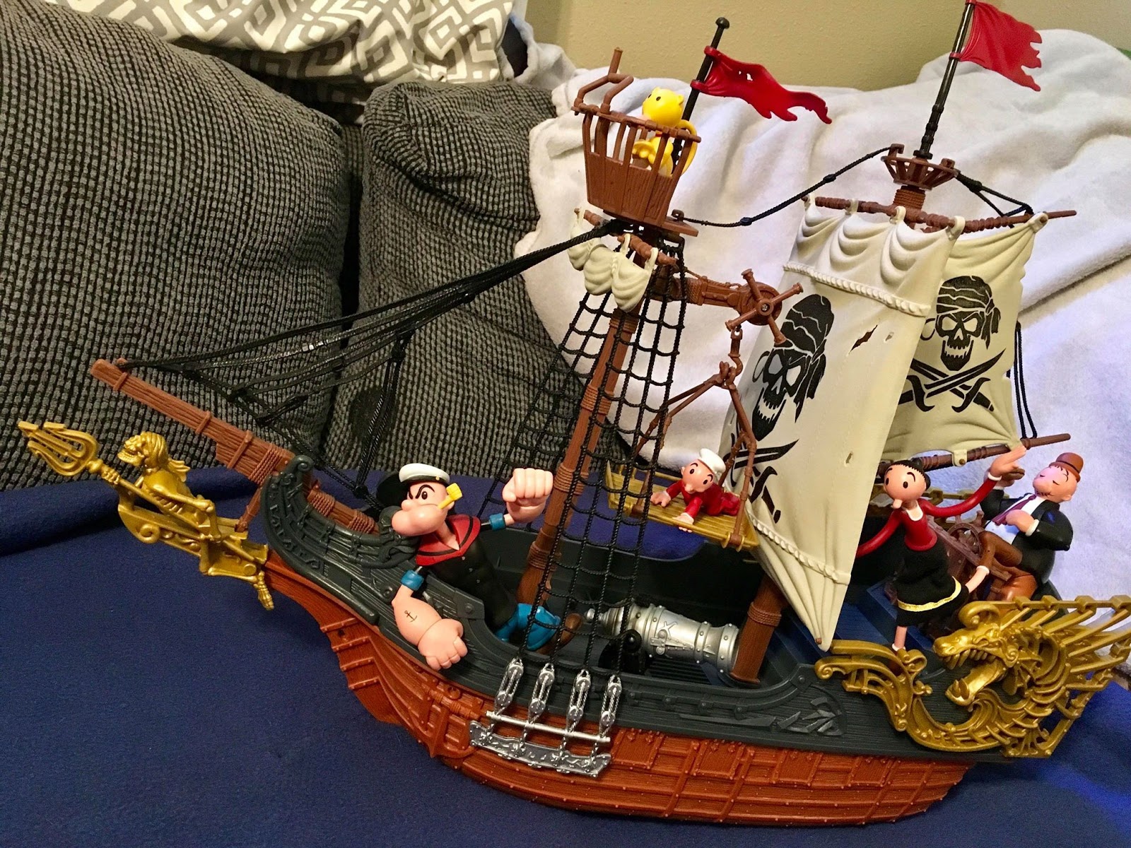 The Terrible Toyman : Popeye and the Pirate Ship