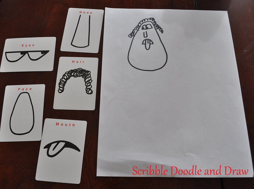 Teach kids how to draw cartoons with a fun card game
