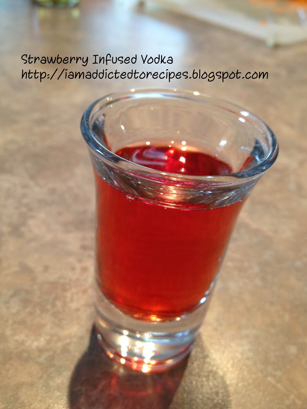 Addicted to Recipes: Strawberry Infused Vodka