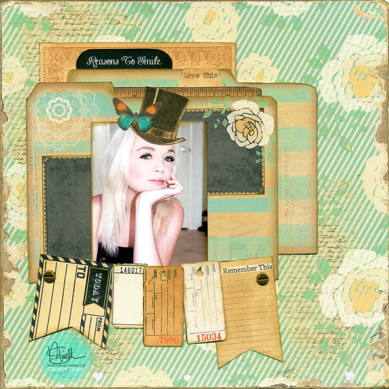 Marion Smith Designs: Reasons To Smile - Nirvana Collection by Kim Price