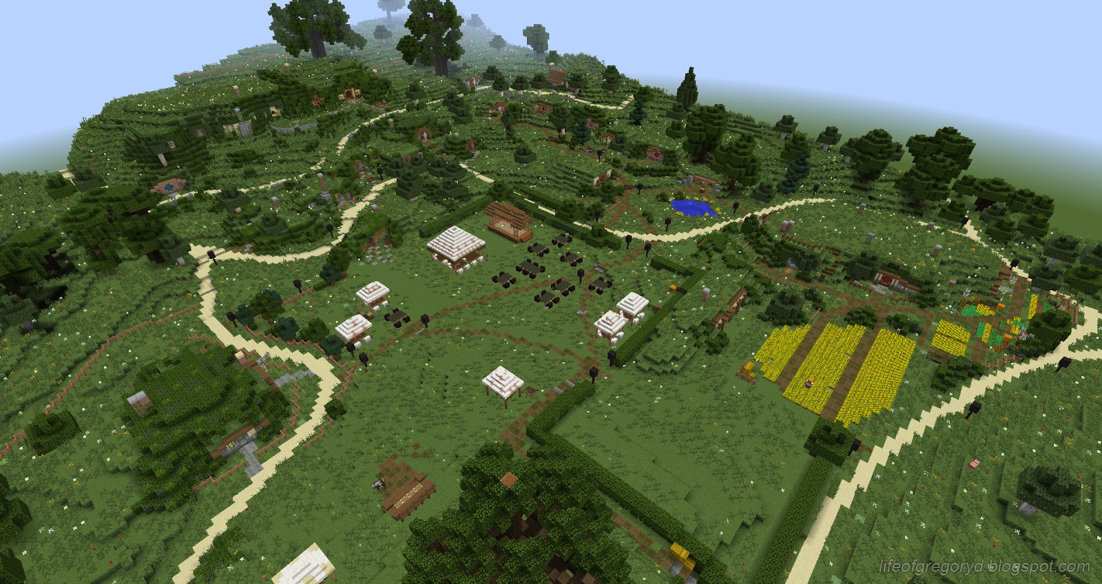 Life of Gregory D: Minecraft - Hobbiton Build - Setting the Limits