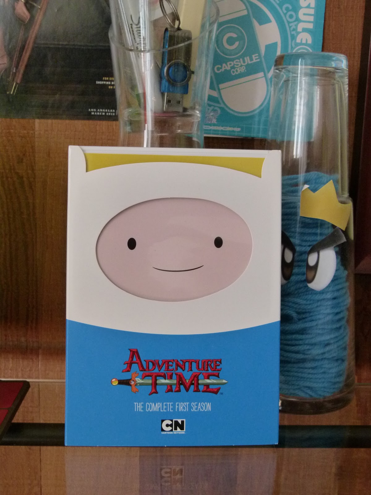 Adventure Time Time: Finn's Insides Outside DVD Cover