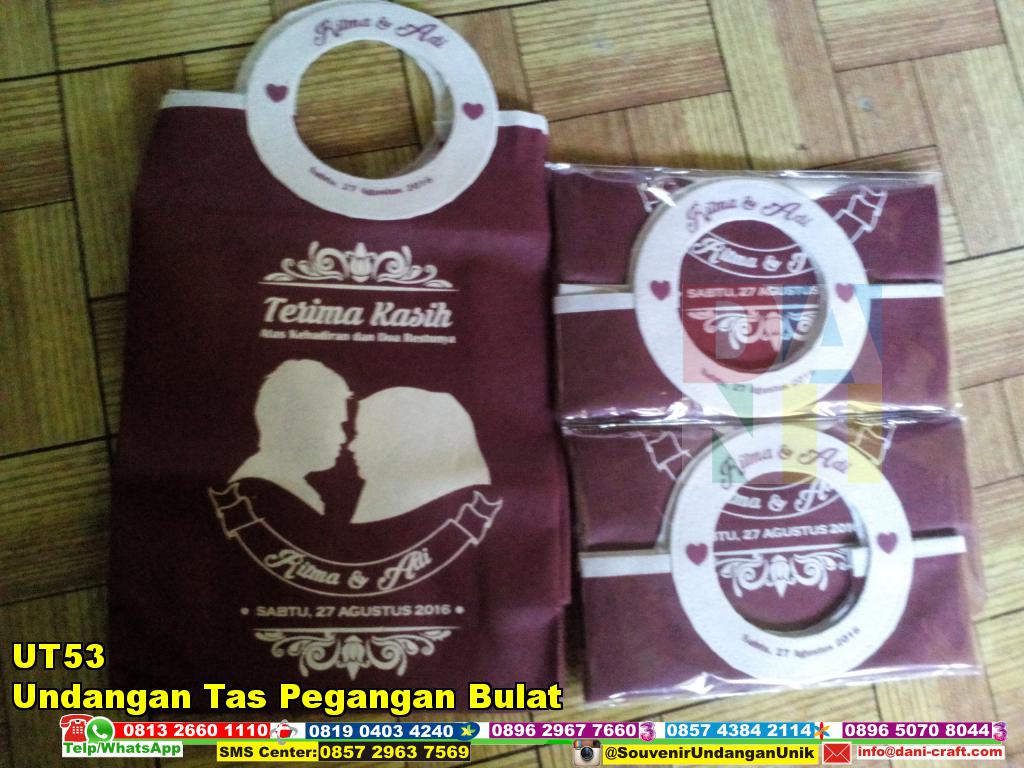 Souvenir Tas Unik Pegangan Bulat | Souvenir Pernikahan