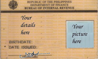 swazigirl: How To Get a TIN ID CARD (Manila)