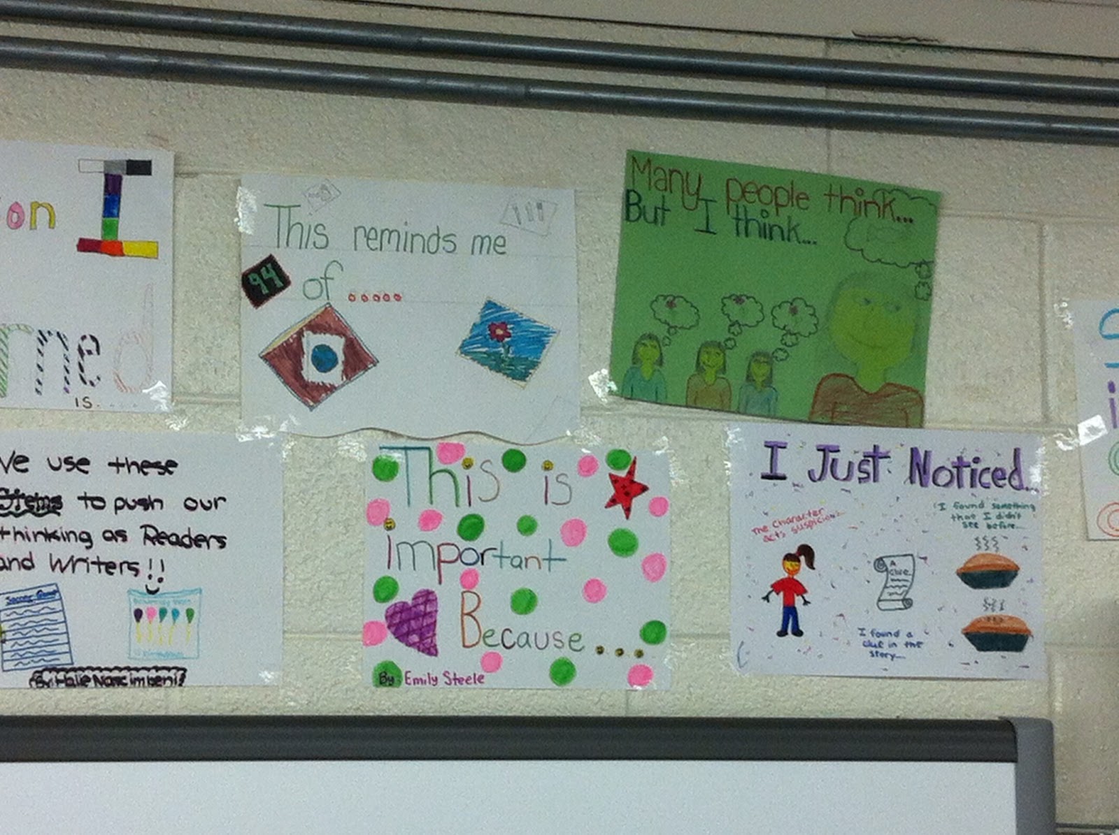 Two Reflective Teachers: Thinking Stems