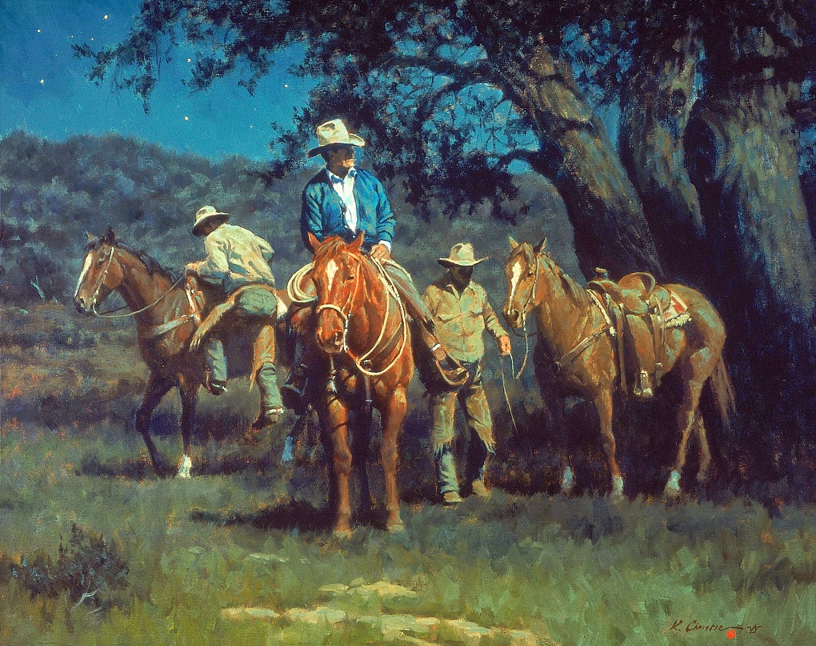 Curbside: “The West: a Way of Life” Keith Christie Orland Art Center ...